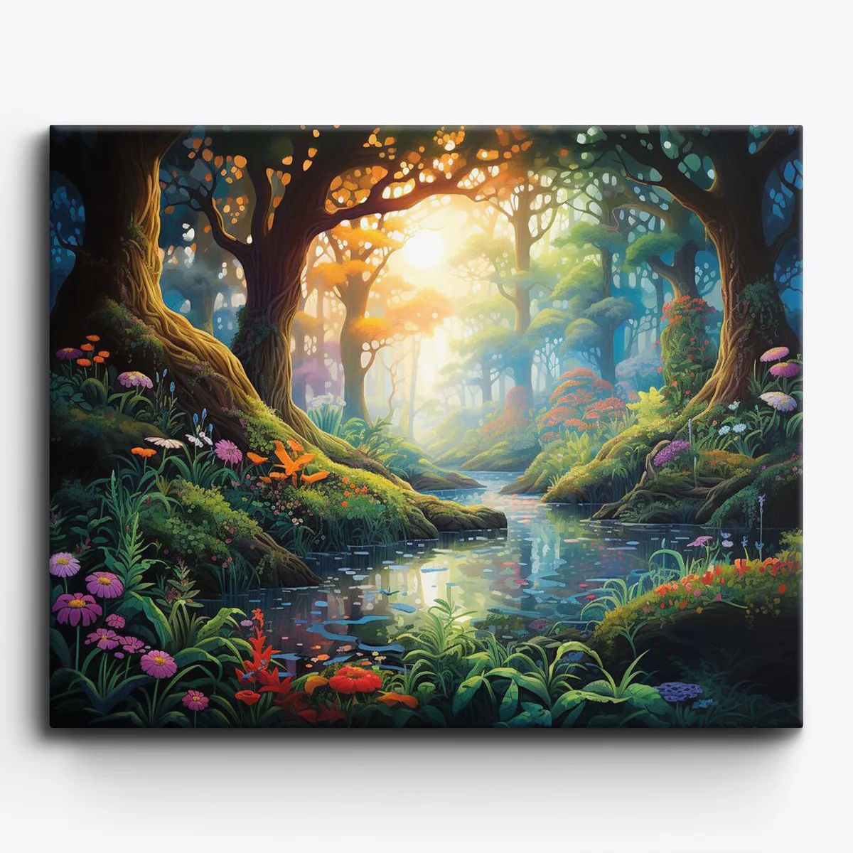 PCN : 36 🌸 Where Light Learns to Rest – Art Therapy